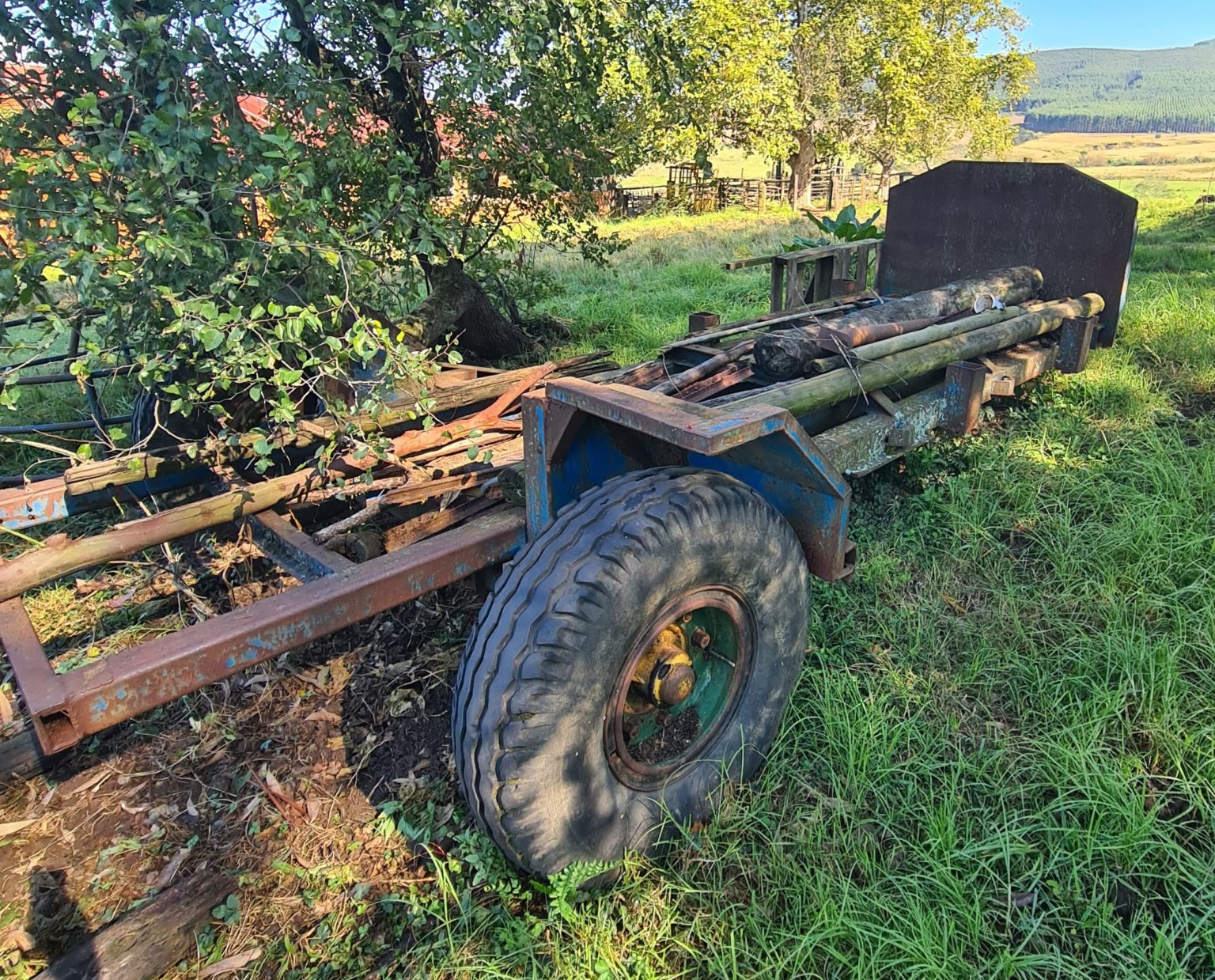 6 Ton Timber trailer – Borgy's Farm Stuff
